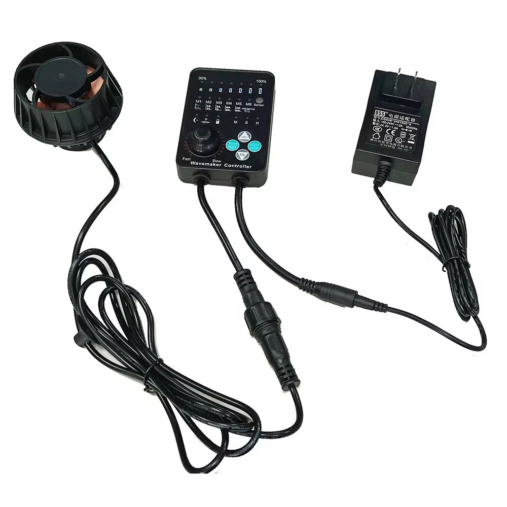 Hsbao SLM-13000 ( 20W Slim Magnetic Wave Maker) RATED for 40-100 gallo ...